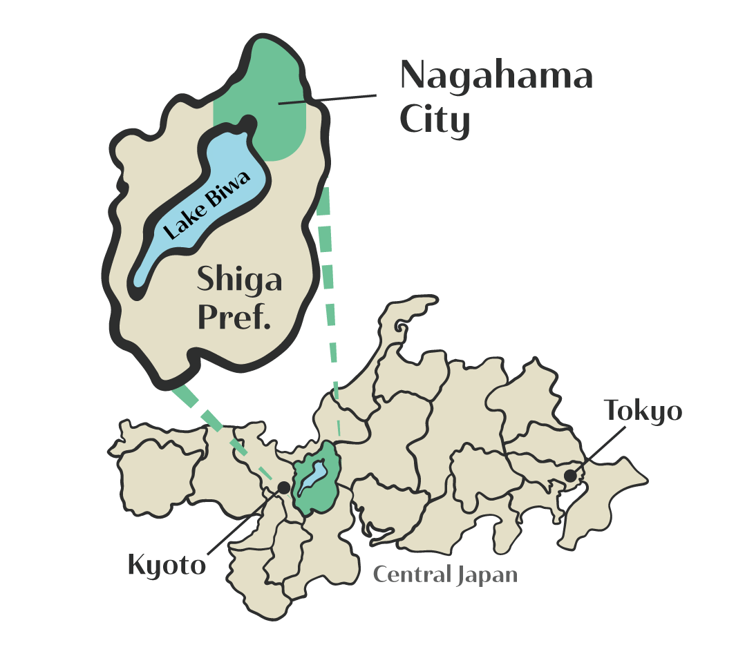 About Nagahama – Explore Nagahama with Licensed Guides